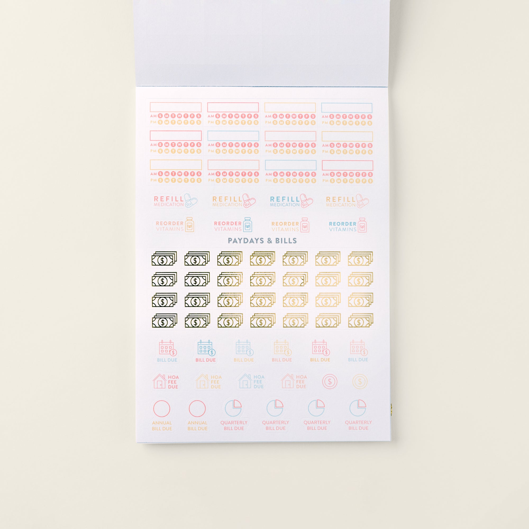 Home Planner Sticker Book 2nd ED - Passionate Penny Pincher