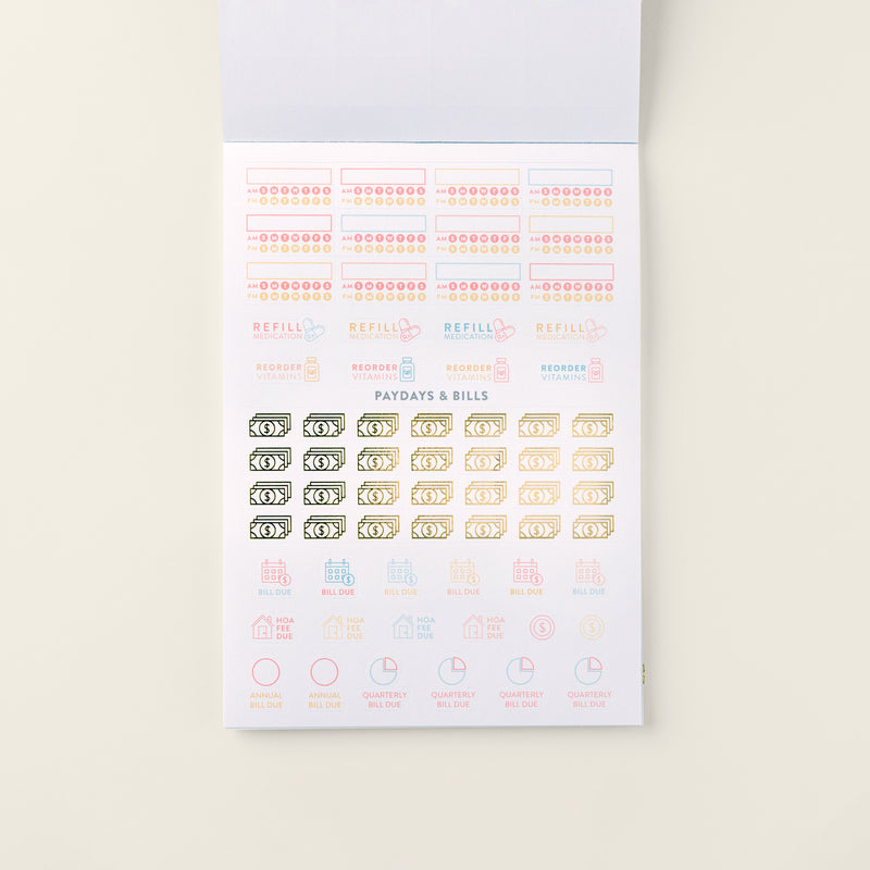 Home Planner Sticker Book 2nd ED - Passionate Penny Pincher