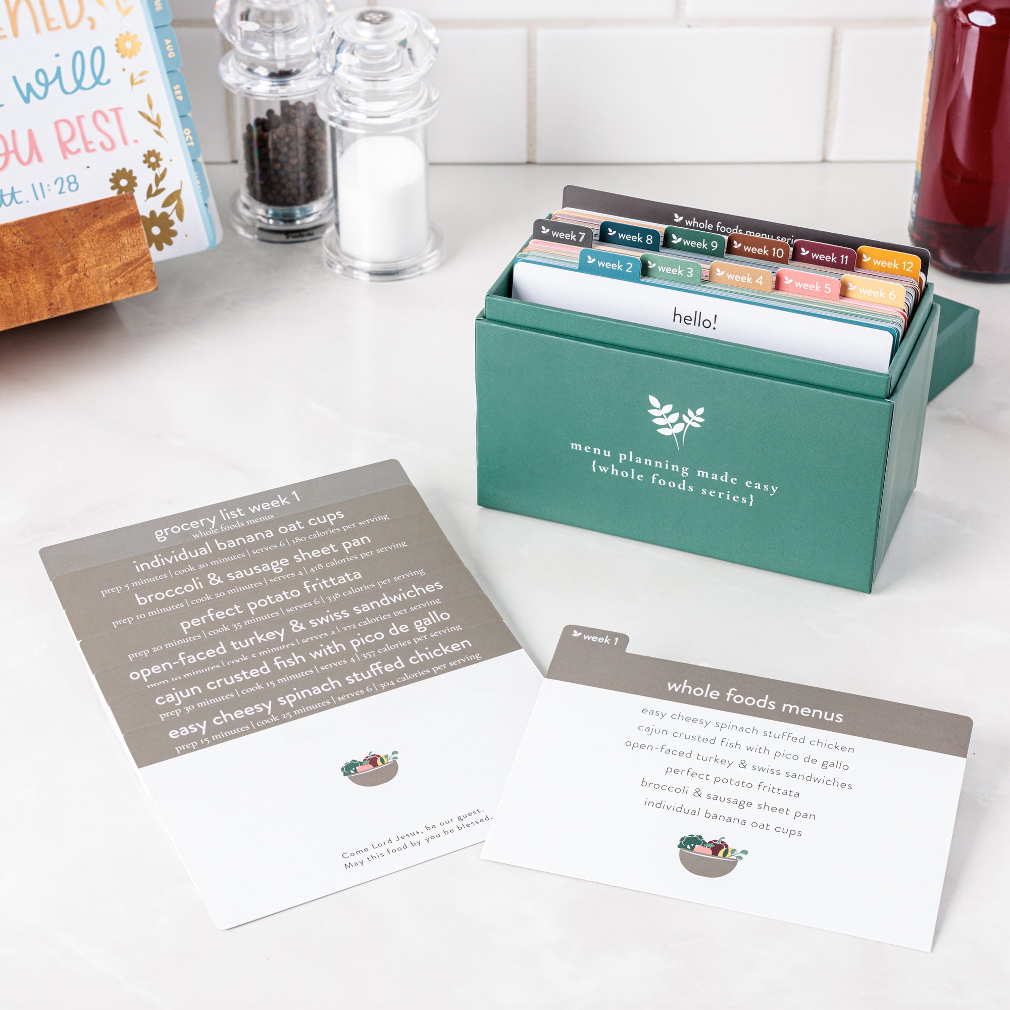 Whole Foods Menu Plan - Passionate Penny Pincher