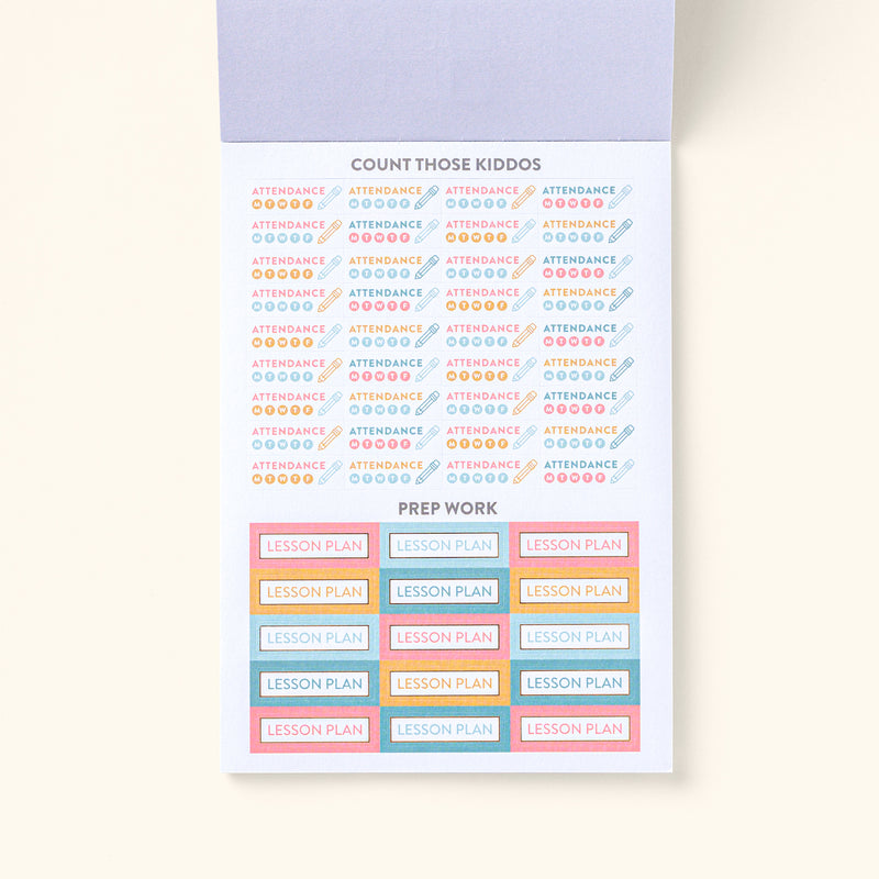 Teacher Sticker Book - Passionate Penny Pincher