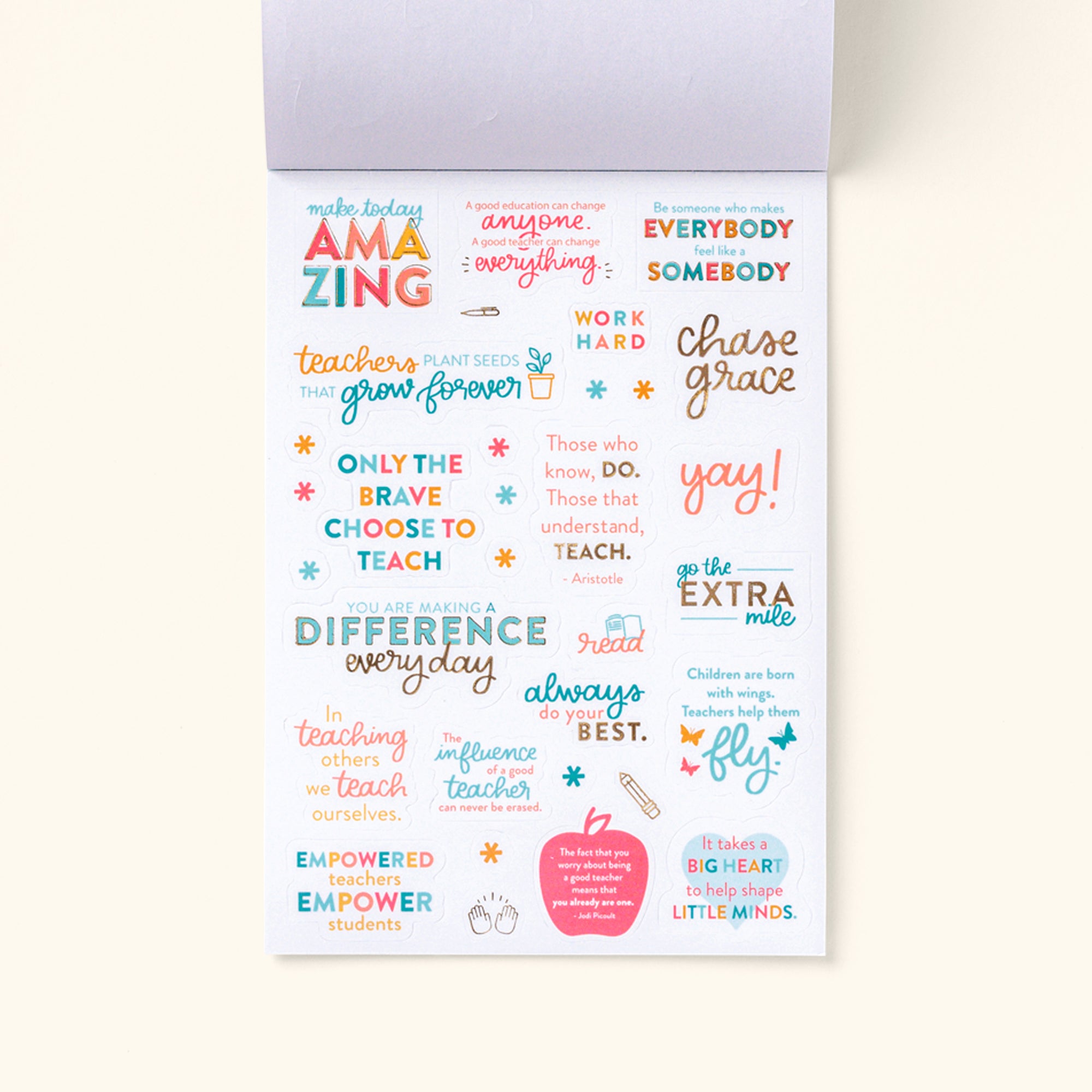 Teacher Sticker Book - Passionate Penny Pincher