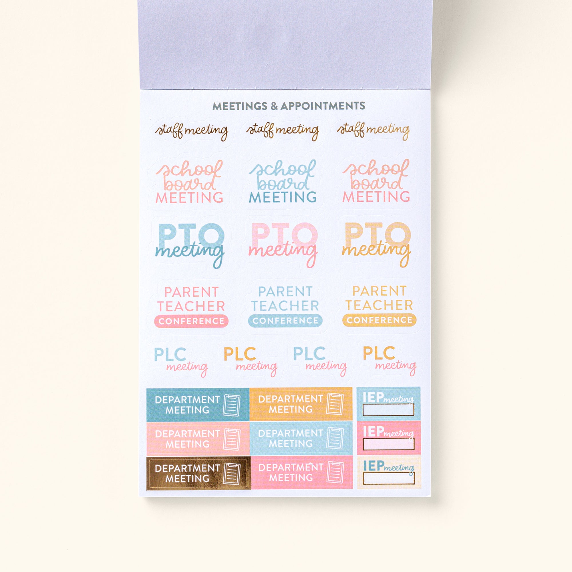 Teacher Sticker Book - Passionate Penny Pincher