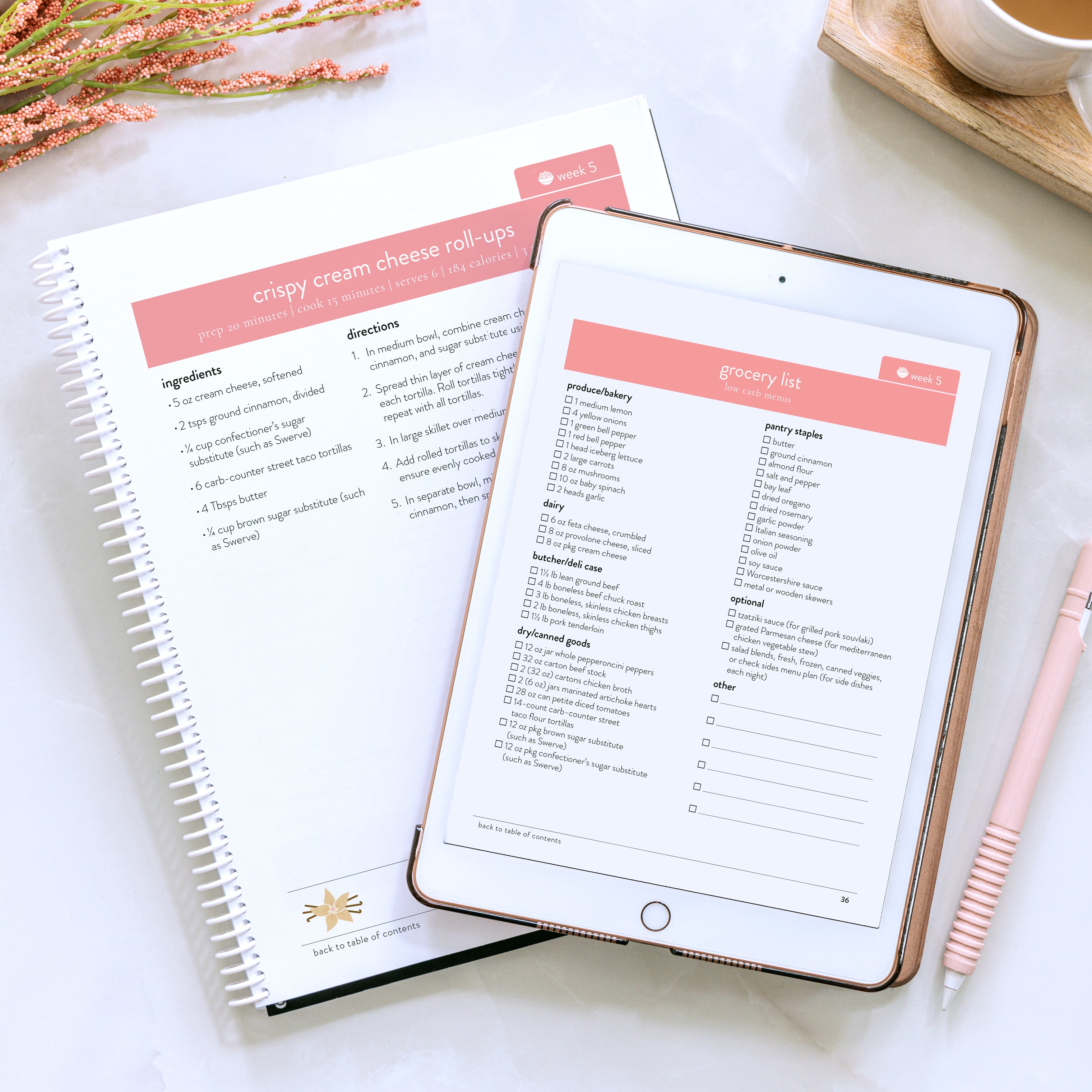 Low Carb Meal Plan | PDF Download - Passionate Penny Pincher