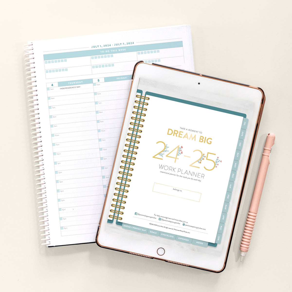 Digital Planners - Passionate Penny Pincher
