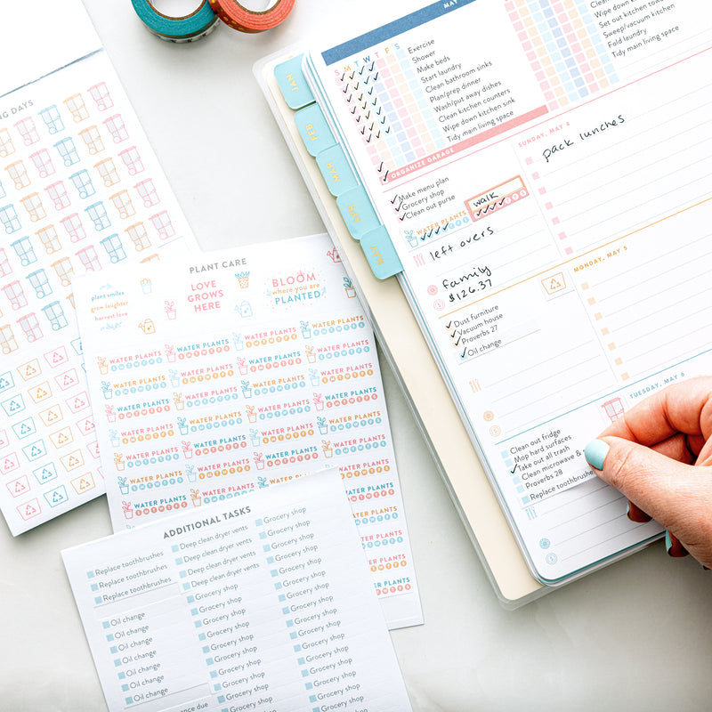 Home Planner Sticker Book 2nd ED - Passionate Penny Pincher