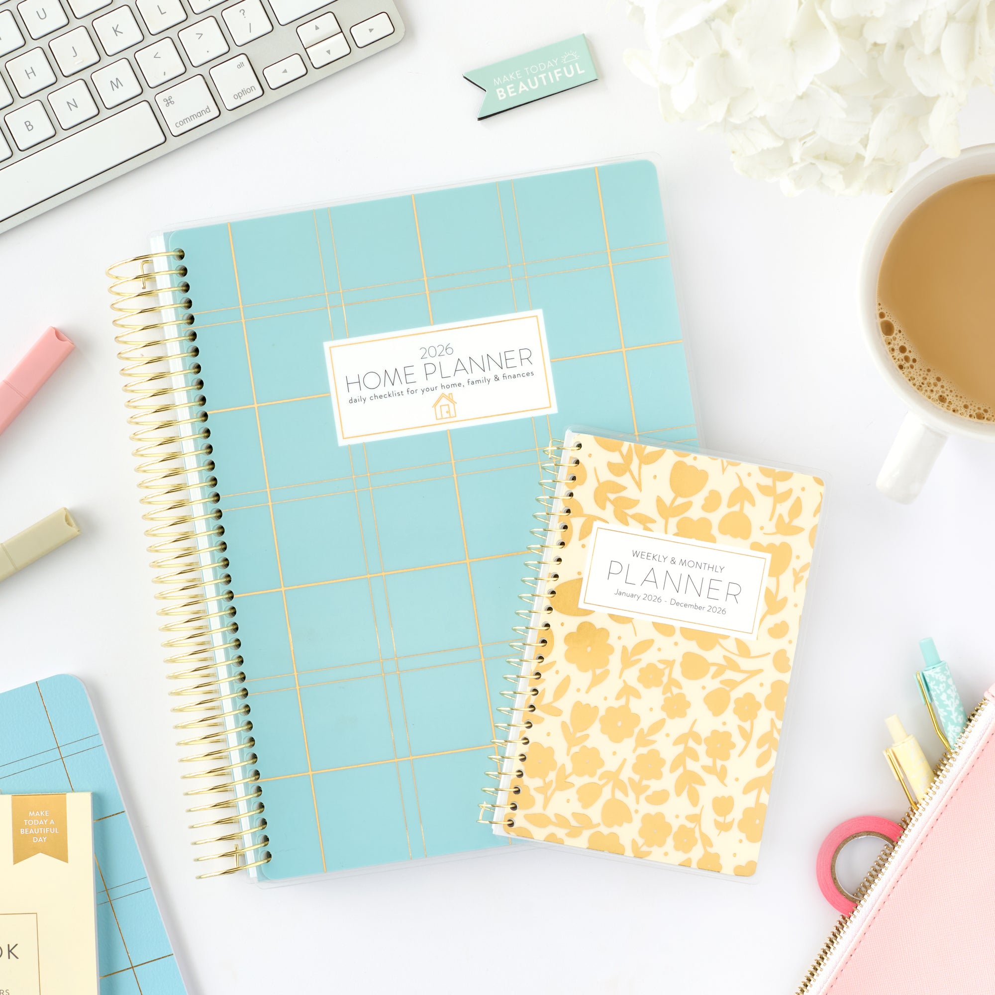 2026 Pocket Planner - Floral, Polka Dot, Leaf | Passionate Penny Pincher