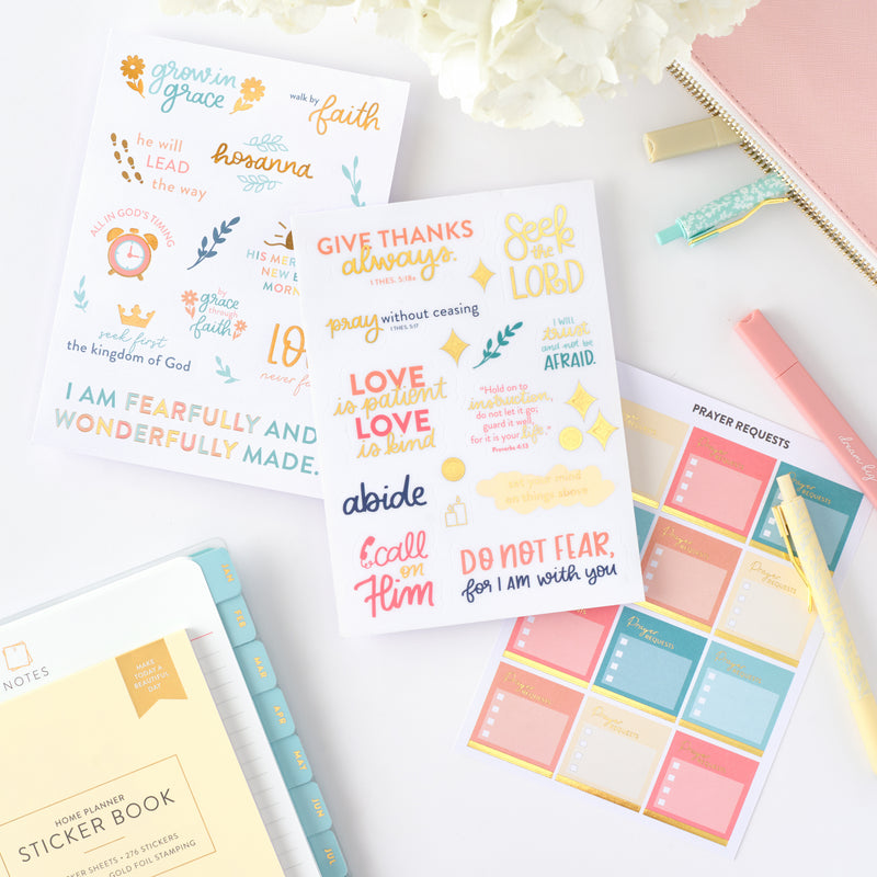 Faith Sticker Book - Passionate Penny Pincher