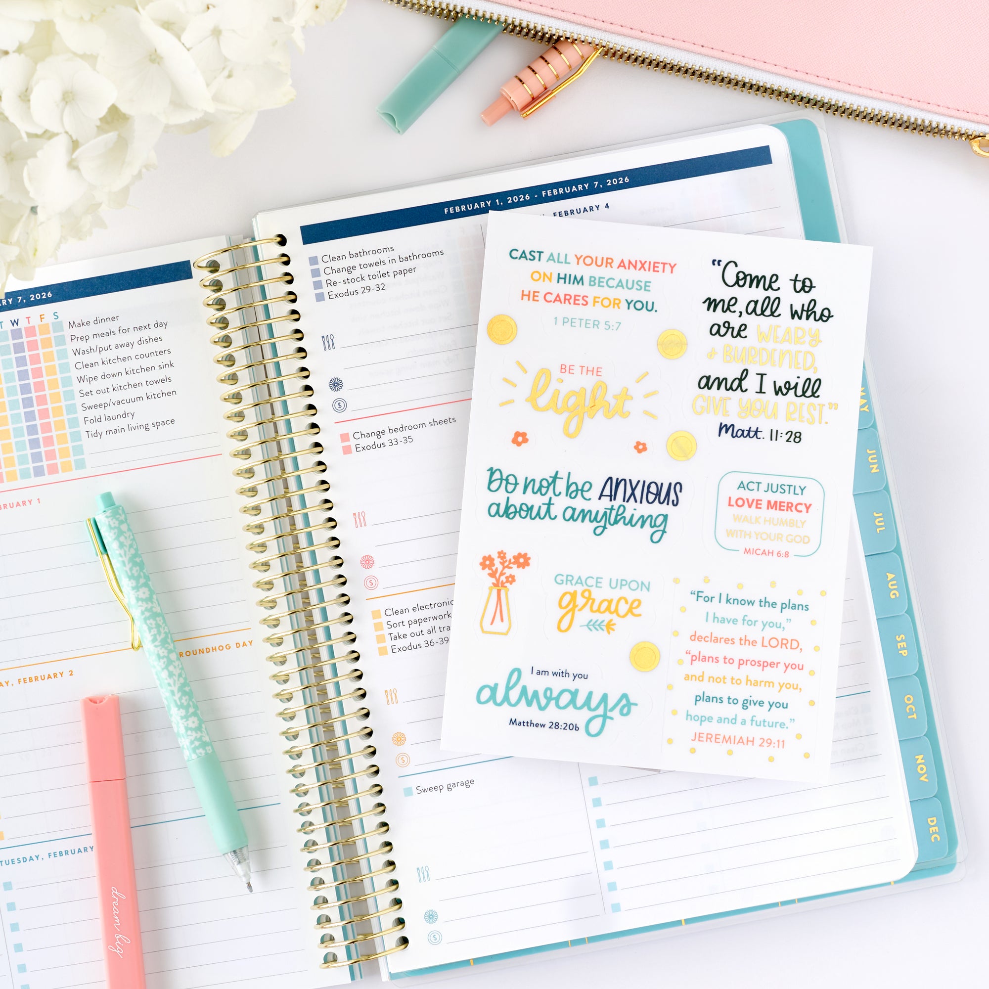 Faith Sticker Book - Passionate Penny Pincher