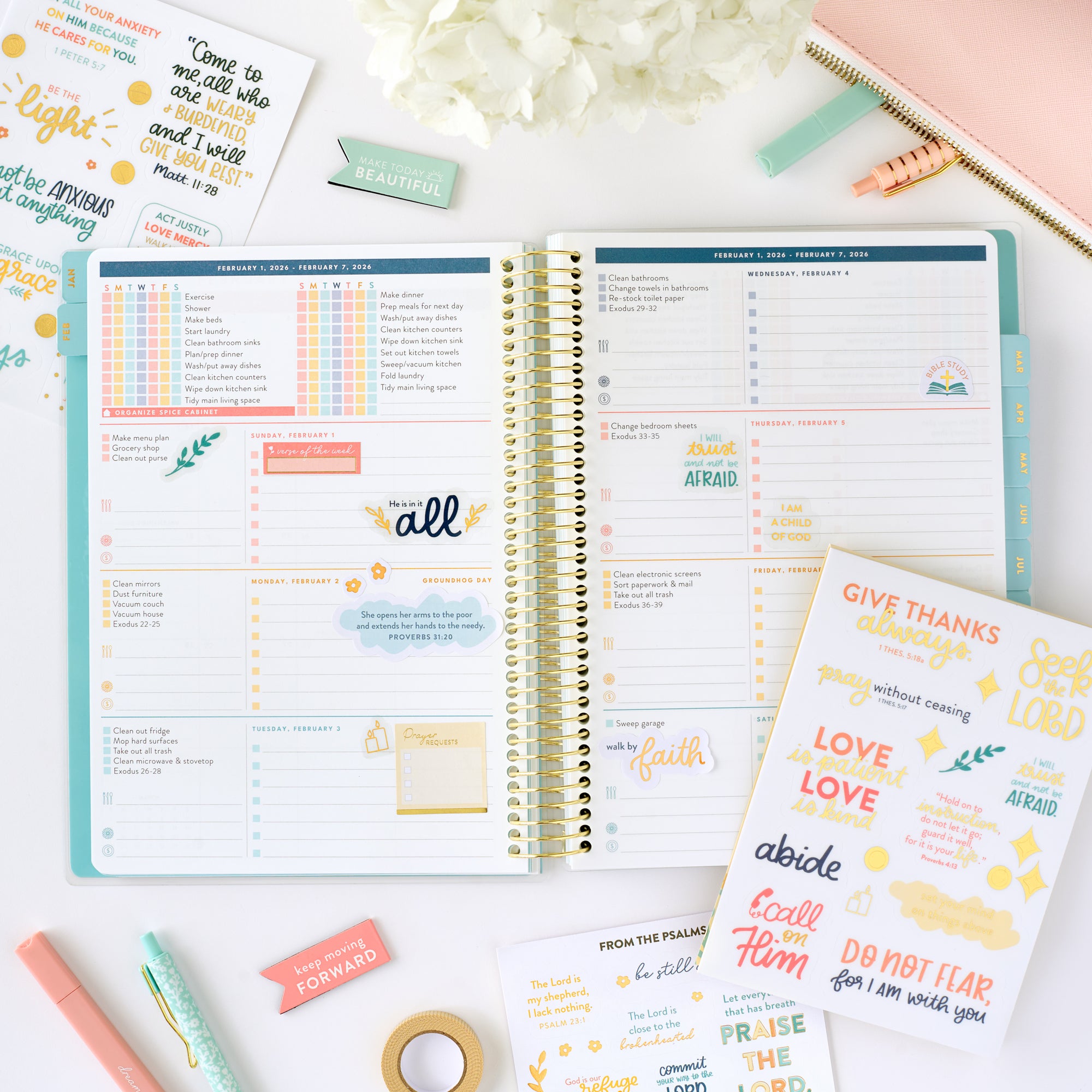 Faith Sticker Book - Passionate Penny Pincher