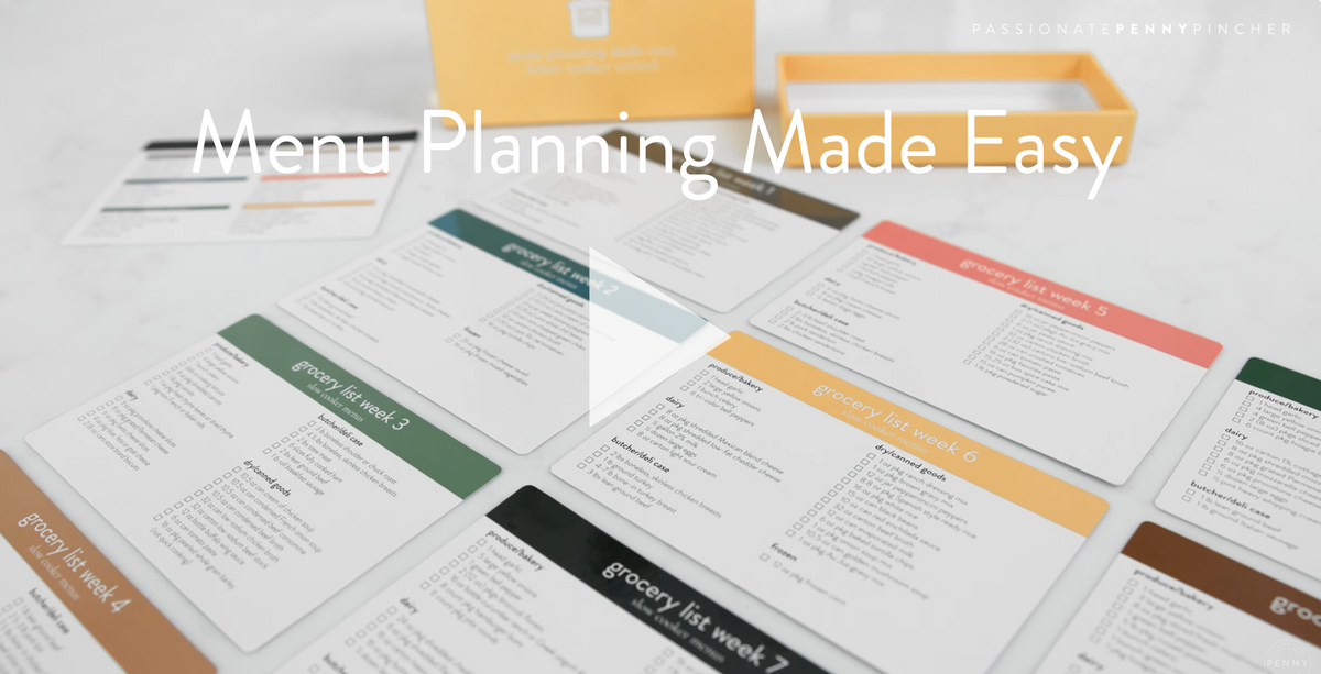 5 Ingredients or Less Recipes and Meal Plans with Shopping Lists ...