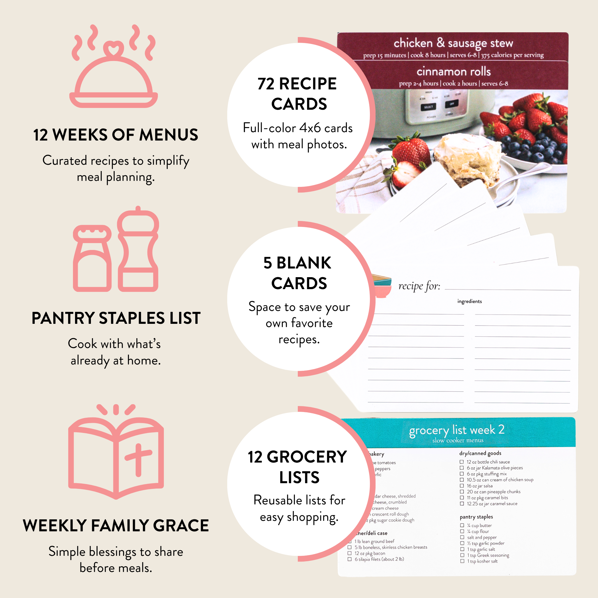 Slow Cooker Meal Plans Pack | Passionate Penny Pincher