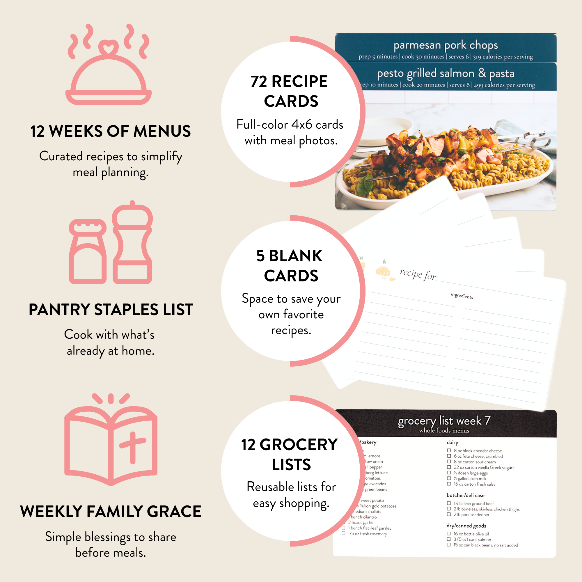 Whole Foods Menu Plans Pack - Photo Edition - Passionate Penny Pincher