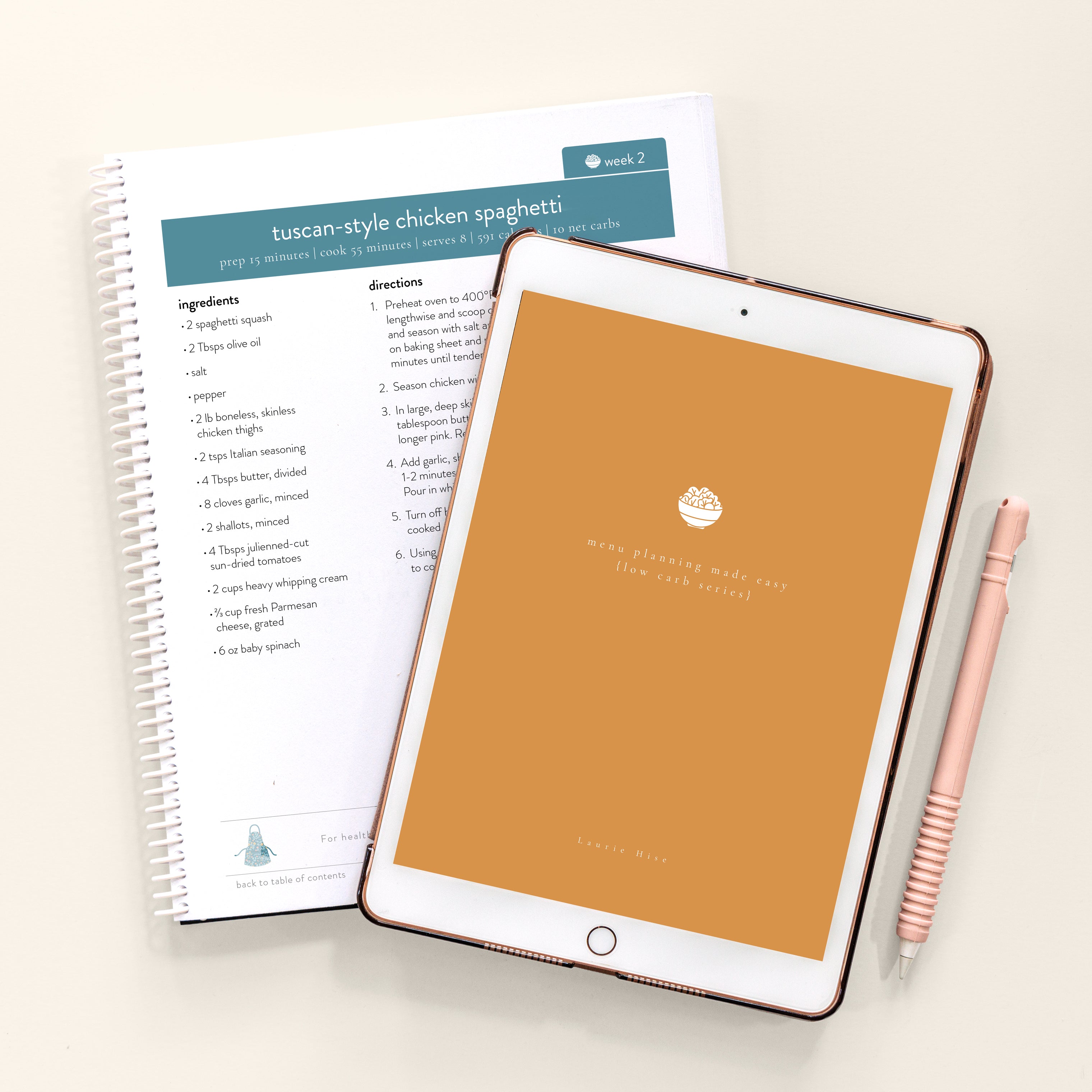 Low Carb Meal Plan | PDF Download - Passionate Penny Pincher