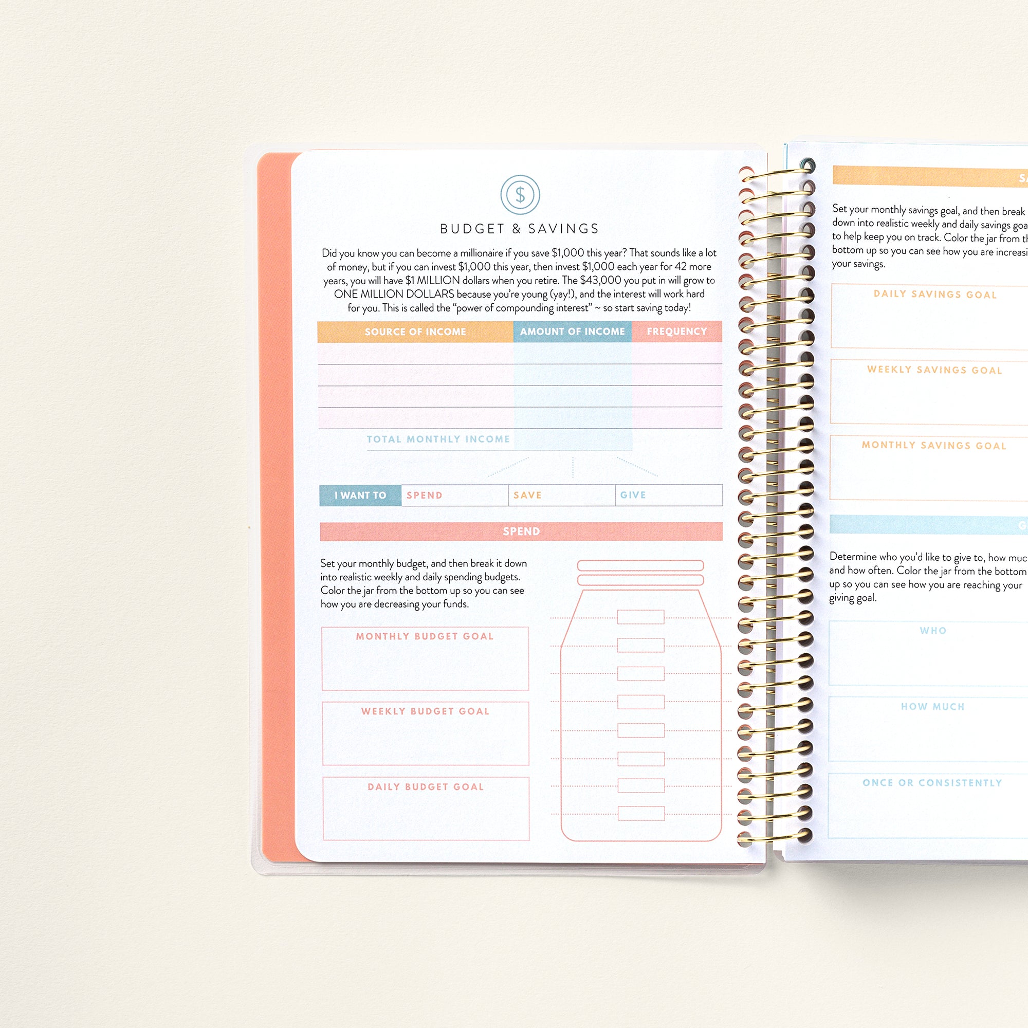 Student Academic Planner - Passionate Penny Pincher