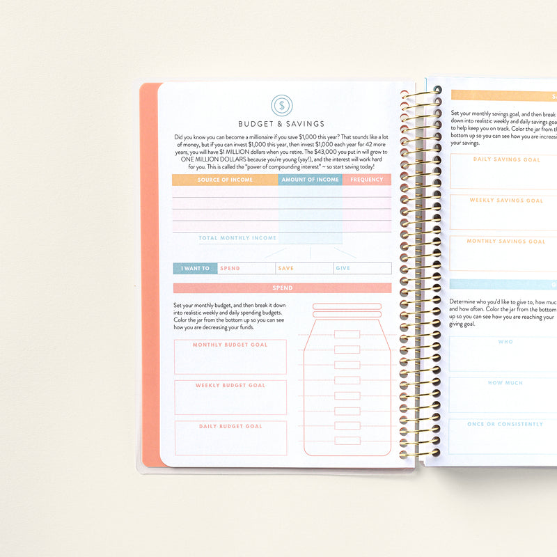 Student Academic Planner - Passionate Penny Pincher